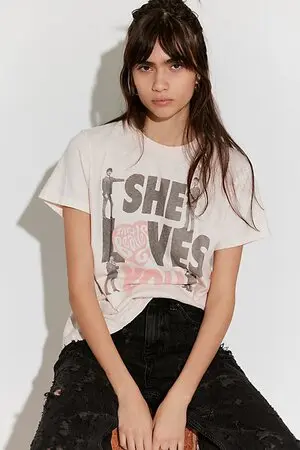 Junk Food Clothing She Loves You Tee