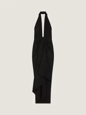 Givenchy Draped Wool Dress