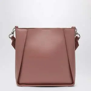 Stella McCartney Square Crossbody Bag With Logo - Pink
