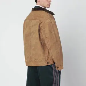 Needles Cotton Zip Jacket - Brown