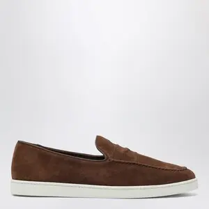 Church's Suede Leather Loafers - Brown