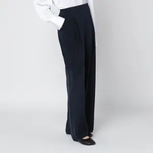Max Mara Silk-blend Wide Leg Trousers