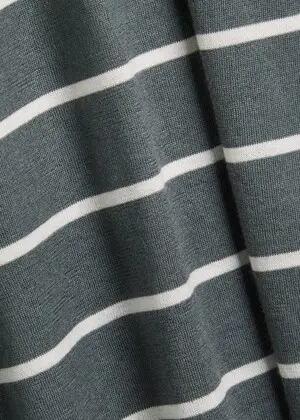 Max Mara Striped Wool And Cashmere-blend T-shirt