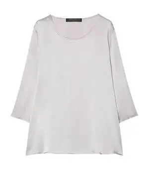 Marina Rinaldi Satin Bambus Blouse