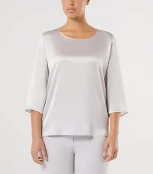 Marina Rinaldi Satin Bambus Blouse