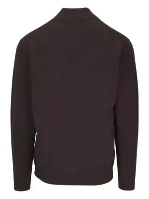 Kinross Cashmere Zip Closure Sweater
