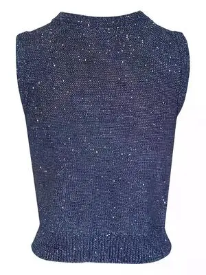 Akris Sequin-embellished Top