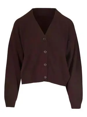 THE ELDER STATESMAN V-neck Buttoned Cardigan
