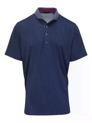 Greyson Targhee Patterned Polo Shirt