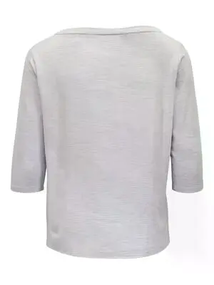 Majestic Filatures Boat-neck T-shirt - Grey