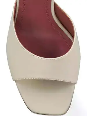 Amina Muaddi Lupita Heeled Sandals - Neutrals