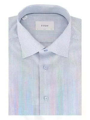 Eton Ckecked Shirt - Blue