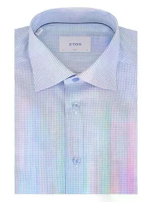 Eton Check-pattern Shirt - Blue