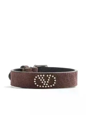 Valentino Garavani Vlogo Signature Bracelet - Brown