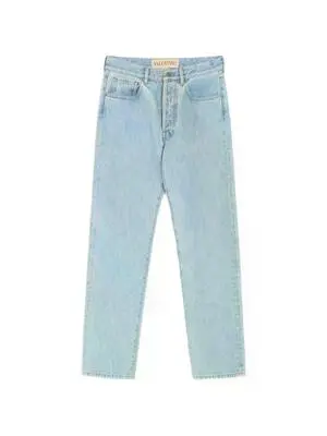 Valentino Garavani Light Denim Trousers - Blue