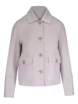 Kinross Cashmere Collared Outerwear For Women
