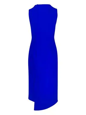 Akris Sleeveless Slit Midi Dress