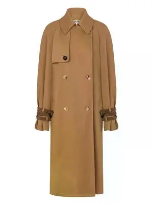 Moschino Buttoned-cuff Double-breasted Coat