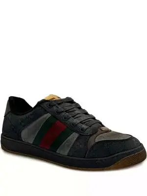 Gucci Striped Screener Sneakers