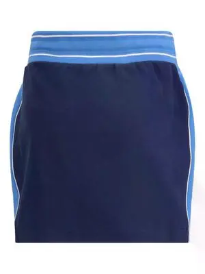 Casablanca Drawstring Mini Skirt - Blue