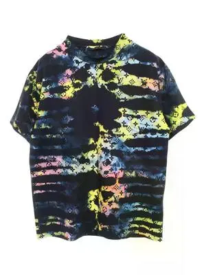 LOUIS VUITTON 2010s Monogram Tie-dye T-shirt