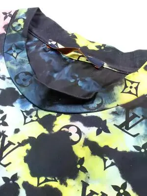 LOUIS VUITTON 2010s Monogram Tie-dye T-shirt