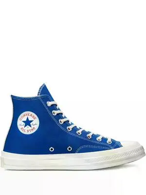 Play Comme Des Garcon X Converse Logo High-top Sneakers