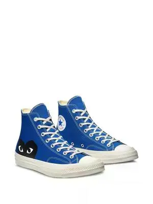 Play Comme Des Garcon X Converse Logo High-top Sneakers
