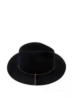 Eugenia Kim Sandy Tassel-detail Fedora Hat - Black