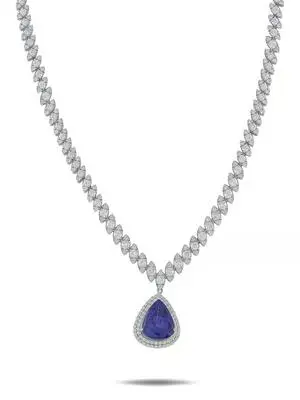 LB EXCLUSIVE Diamond And Tanzanite Necklace