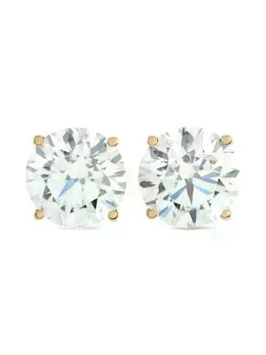 LB EXCLUSIVE Diamond Stud Earrings - Gold