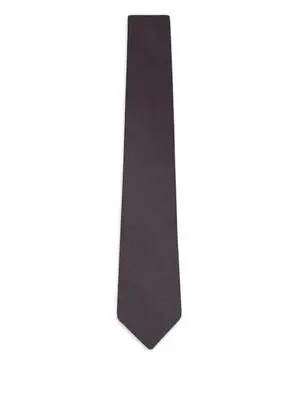 Canali Wool Necktie - Brown