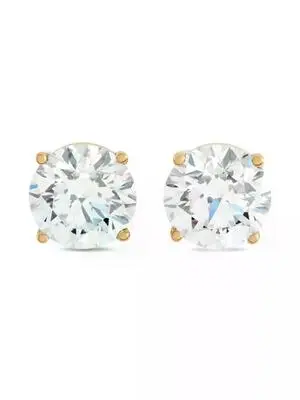 LB EXCLUSIVE Diamond Stud Earrings - Gold