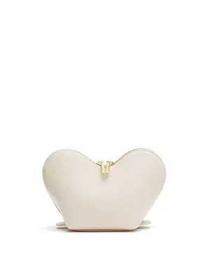 Cuyana Mini Heart Case - Ecru