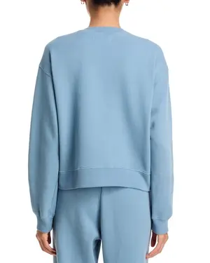 Velvet By Graham & Spencer Long Sleeve Crewneck Sweatshirt
