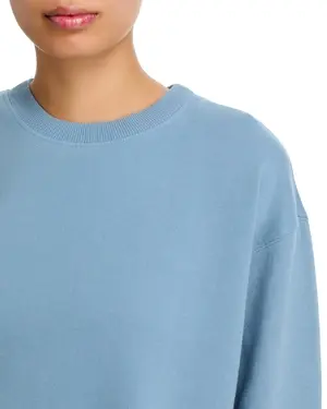 Velvet By Graham & Spencer Long Sleeve Crewneck Sweatshirt