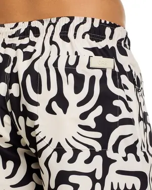 Oas Loefy Patterned Swim Shorts