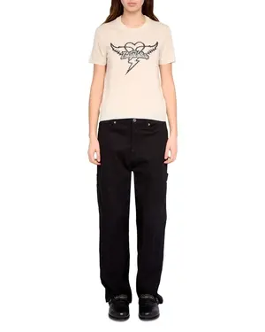 Zadig&Voltaire Idal Cashmere Sweater - Eggshell
