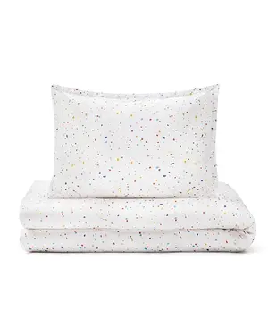 DOMANI HOME Terrazzo Sheet Set Queen - Multi-color Confetti Print