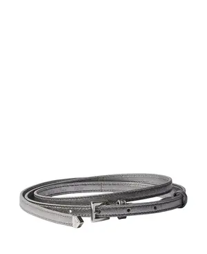 Prada Silver Tone Belts For Women