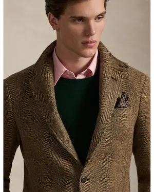 Polo Ralph Lauren Herringbone Wool Tweed Jacket