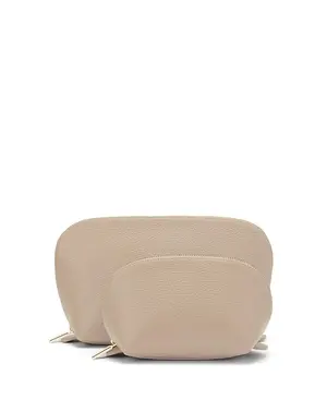 Cuyana Travel Case Set Stone