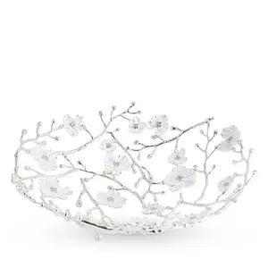 Michael Aram Silver Orchid Basket - No Color