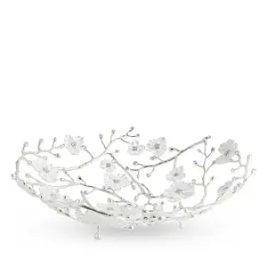 Michael Aram Silver Orchid Basket