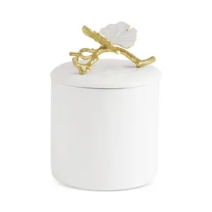 Michael Aram Butterfly Ginkgo Porcelain Canister, Extra Small - No Color
