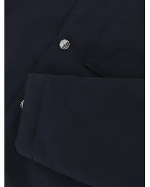 REISS Parker Long Sleeve Nylon Patch Pocket Overshirt