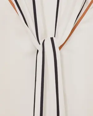 REISS Lulu Tipped Blouse