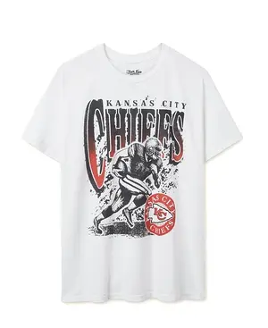 Junk Food Clothing Nfl Kansas City Chiefs Rushing T-shirt - White