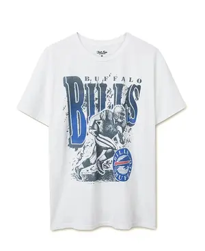 Junk Food Clothing Nfl Buffalo Bills Rushing Tee - White