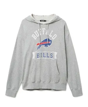 Junk Food Clothing Nfl Buffalo Bills Scrimmage Hoodie - Heather Grey
